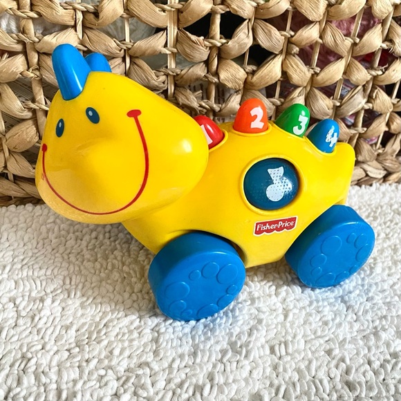 Fisher-Price | Toys | Vintage Fisherprice Baby Smartronics Rollalong ...
